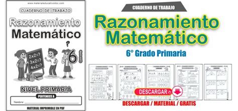 Sexto Grado Archivos Material Educativo Para Docente