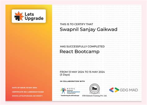 Swapnil Gaikwad On Linkedin Reactjs Webdevelopment Bootcamp