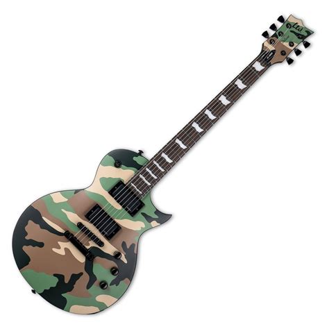 Esp Ltd Ec 1000 Woodland Camo Satin At Gear4music