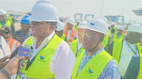 Le Port Autonome De Kribi Souvre Au Groupement Des Entreprises Du