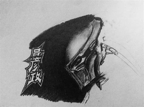 铁血战士 自爱美术生吕彦政 站酷ZCOOL