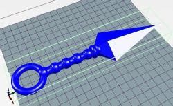 Naruto Kunai 3d Print Page 1 STLFinder