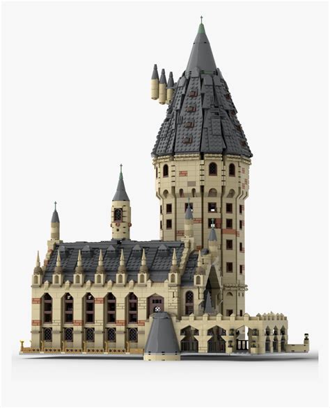 Lego Hogwarts Great Hall Moc Hd Png Download Kindpng