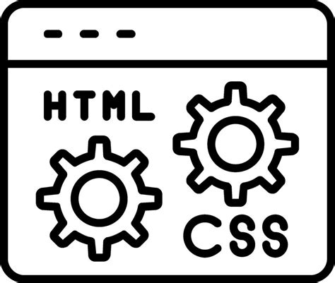 Web Development Line Icon 43259484 Vector Art At Vecteezy