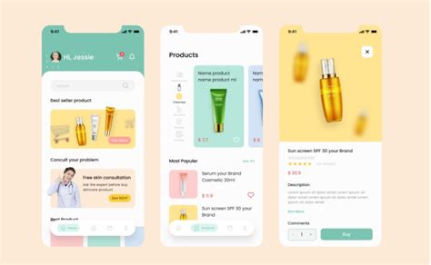 A Beauty App Ui For Flutter