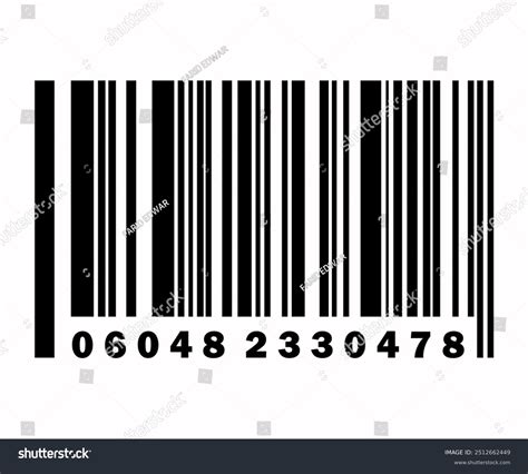 Barcode Icon Barcode Vector Icon Simple Stock Vector Royalty Free