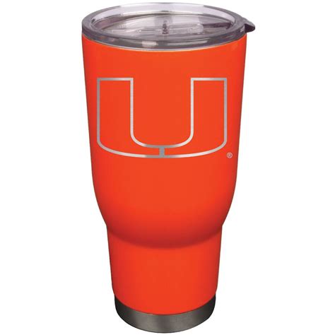 Nordic Company Miami Hurricanes 32oz Stainless Steel Pro Tumbler