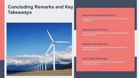 concluding remarks and key takeaways photocapture api ppt slides st ai