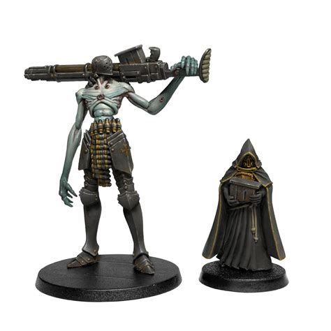 Some Miniatures I Sculpted For The Trench Crusade Concept Art By Mike