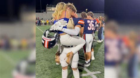 Teen Defends His Mom After Post Game Hug Backlash