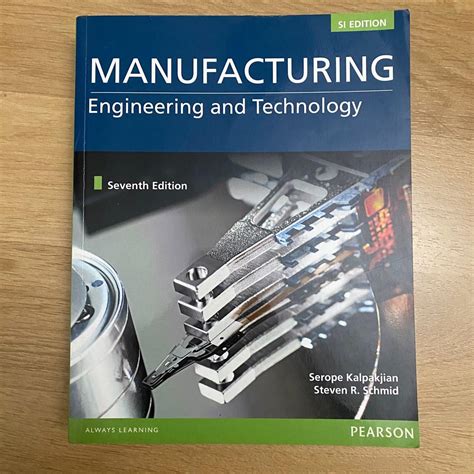 Manufacturing Engineering And Technology Si Edition Seventh Edition Hobbies And Toys Books