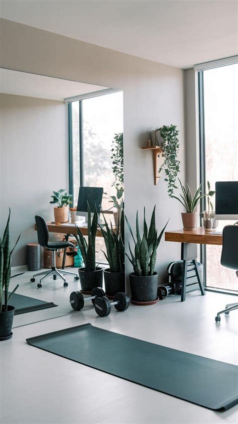 Gym Office Combo Ideas