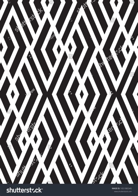 Seamless Geometric Pattern Vector Abstract Repeating Stock Vector Royalty Free 1051985345
