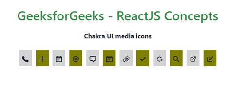React Chakra Ui Media And Icons Geeksforgeeks