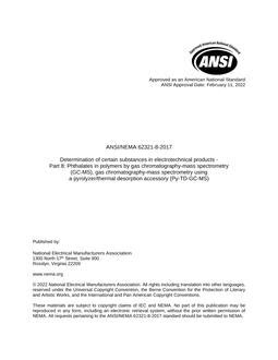 Ansinema 250 2020 Ansi Nema