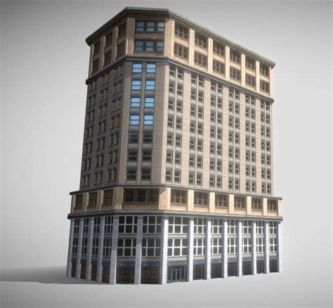 Second Life Marketplace Corner Building