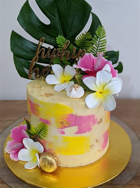 Hawaii Birthday Party Tropical Birthday Cake Aloha Party Luau Theme