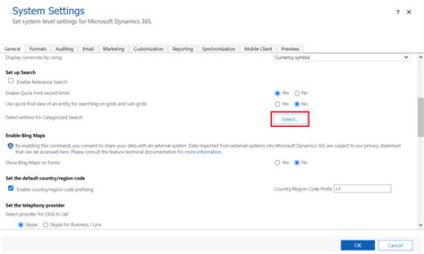 Configure Categorized Search Microsoft Cloud For Healthcare