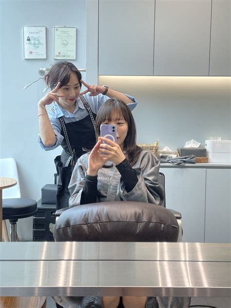 홍대미용실 아데르헤어 다영원장님께 클리닉 받고 왔어요👩🏻🫧 네이버 블로그