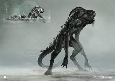 Deep Ones And Hybrids By Loïc Muzy R Imaginarynecronomicon