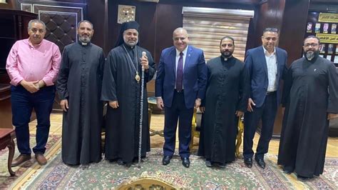 الأنبا عمانوئيل يهنئ محافظ الأقصر بعيد الأضحى المبارك