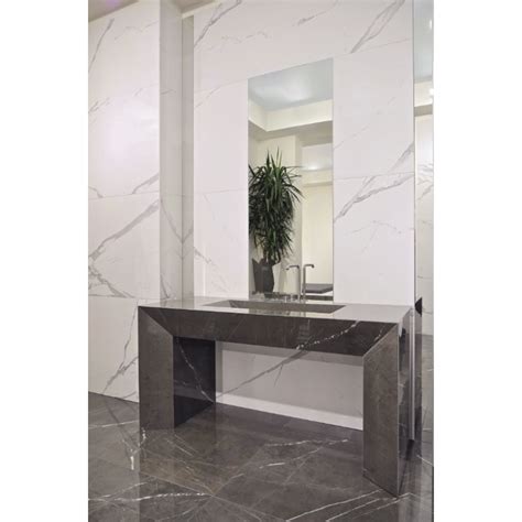 CASALGRANDE PADANA MARMOKER STATUARIO GRIGIO LUCIDO 60x120 Sp 10mm