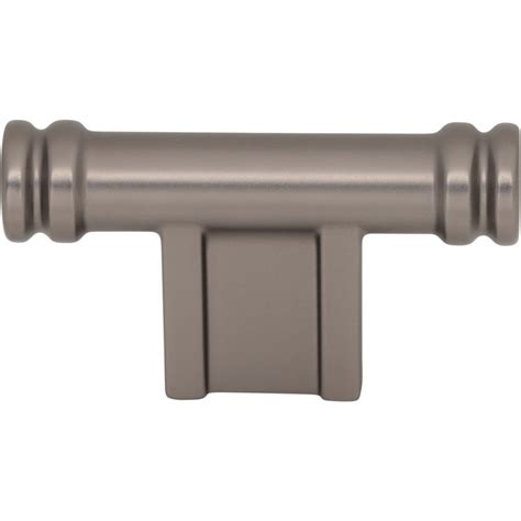 Top Knobs Usa Inc Newburn Knob 2 14 Long Ash Gray Top Knobs Tk3380ag