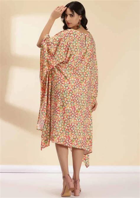 Retro Printed Kaftan Dress For Women Buy Online Ishqme