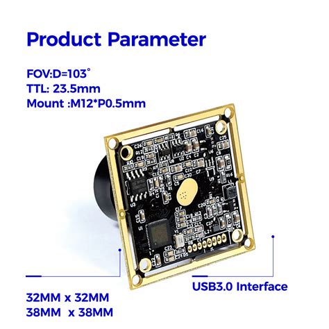 Wholesale Customized 8mp Imx179 Ahd Usb3 0 Camera Module Manufacturer And Supplier Hampo