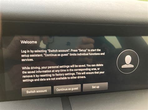 PCM Error Warning Messages Switch Account And Shift Into P Before