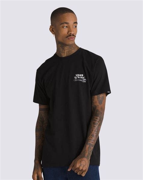 Shop Vans Apparel And Accessories Wrenched T Shirt In Black