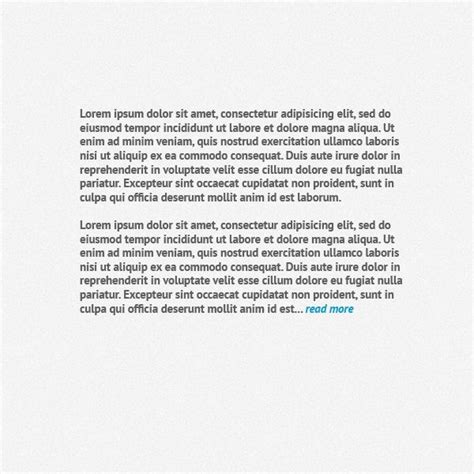 Jquery How Do I Add A Read More Link At The End Of A Paragraph Stack Overflow