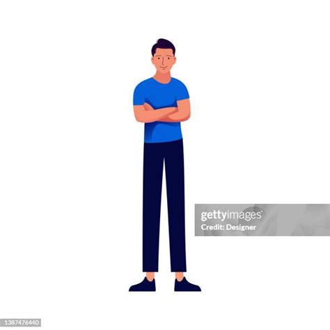 511 Man Standing Sideways Background High Res Illustrations Getty Images