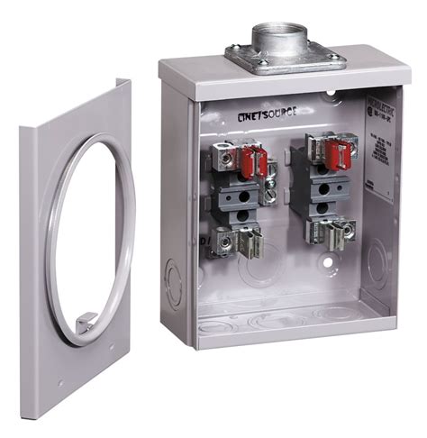 Microelectric 100a Overhead Meter Socket 1 1 4 Hub The Home Depot Canada