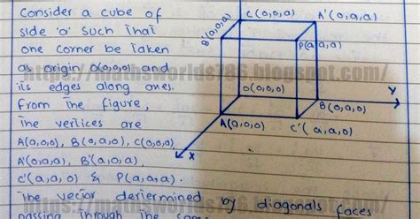 Prove That The Sum Of Three Vectors Determined By The Diagonals Of The