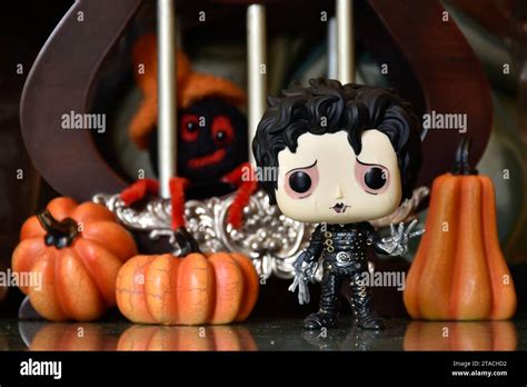 Funko Pop Action Figure Of Edward Scissorhands From Tim Burton Fantasy