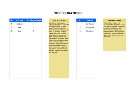 Free Issue Tracking Template For Excel