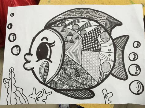 儿童画 线描 学生作品 高清图片，堆糖，美图壁纸兴趣社区