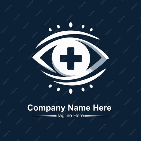 Eye And Eye Hospital Logo Vector Premium Ai Generated Vector