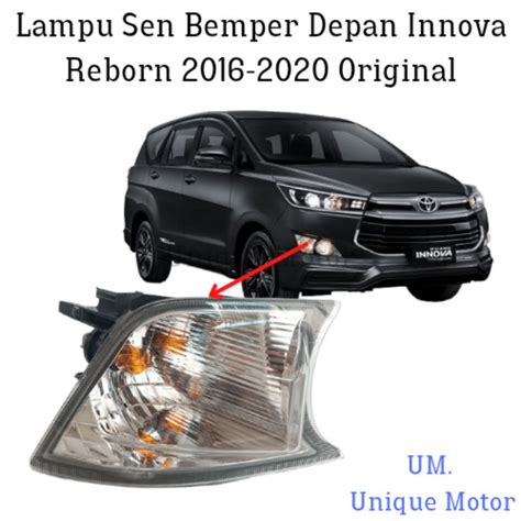 Jual Lampu Sen Bemper Depan Innova Reborn 2016 2020 Original Shopee