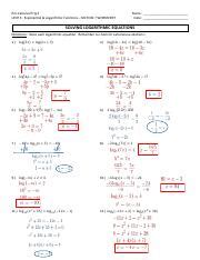 Master Logarithmic Equations Solve And Check For Extraneous Course Hero