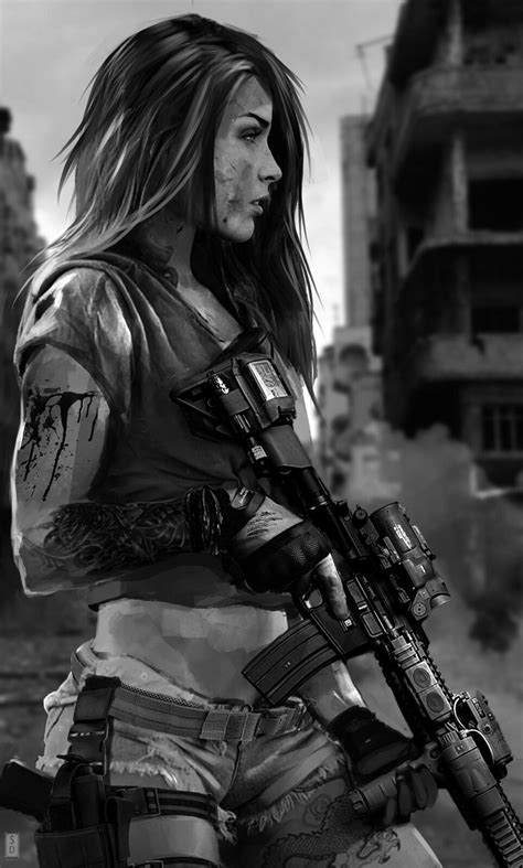 Digital Art Girl Cyberpunk Character Character Art Cyberpunk Art Porn