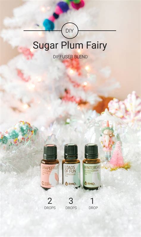 Sugar Plum Fairy Diffuser Blend Diffuser Blends Essential Oil