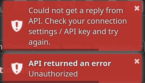 api returned an error claude r sillytavernai