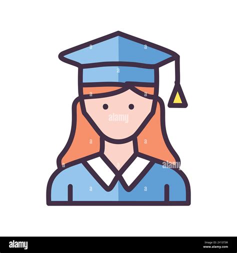Female Student Icon
