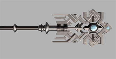 🔮 Graha Tias Crystal Exarch Staff From Final Fantasy Xiv・ 3d File For