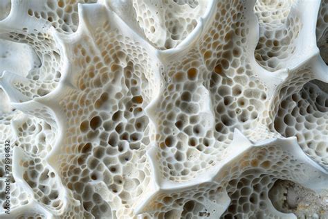 Textured Surface Of Coral Skeletons Showcasing Intricate Structures