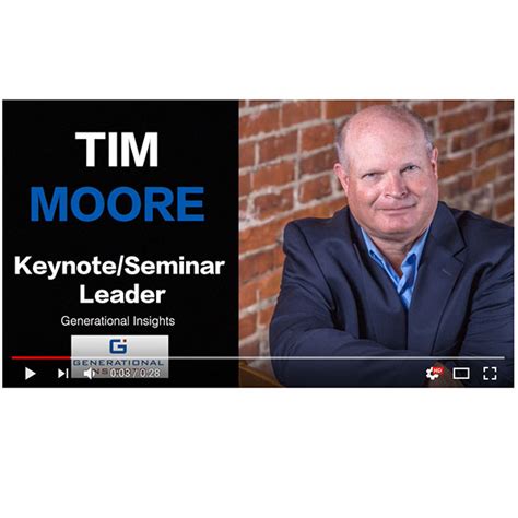 Tim Moore Speaks