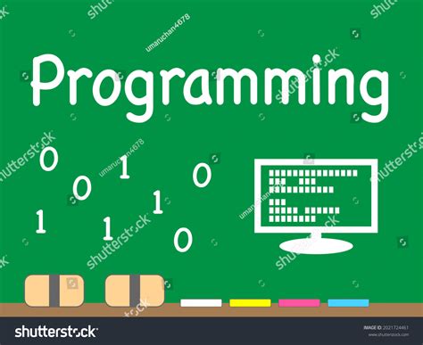 Illustration About Computer Programming Vector Illustration Stock Vector Royalty Free