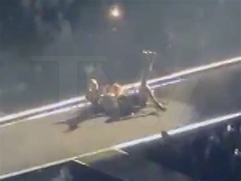 Madonna Falls Off Chair Onstage During Seattle Concert